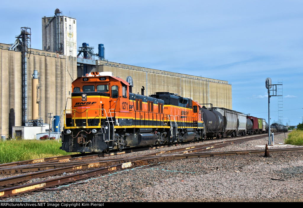 BNSF 1271 NB BNSF Wichita Falls Sub